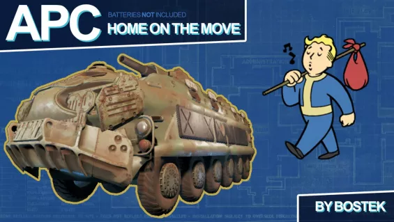 APC Home on the Move 日本語化対応 車両・乗物 - Fallout4 Mod データベース MOD紹介・まとめサイト
