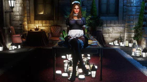 French Maid FO4 (CBBE - CBBEPhysics - BodySlide) 日本語化対応 服 - Fallout4 ...