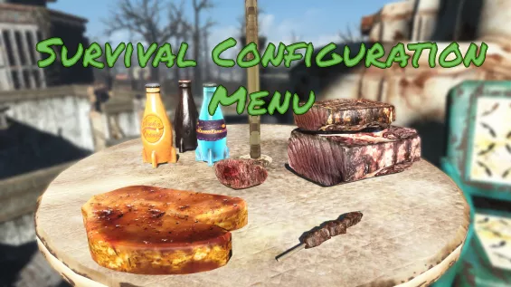 Survival Configuration Menu 日本語化対応 オーバーホール - Fallout4 Mod データベース MOD紹介 ...