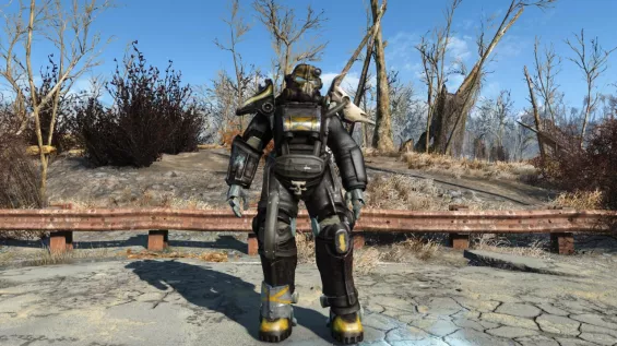 Tribal Power Armor and Metal Blaster (FO3 Classic) パワーアーマー - Fallout4 ...