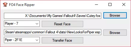 Face Ripper ユーティリティ - Fallout4 Mod データベース MOD紹介・まとめサイト