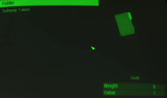 Scrap Subway Tokens and Folders クラフト - その他 - Fallout4 Mod データベース MOD紹介 ...