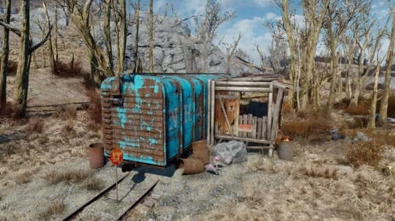 The Boxcar Cottage Player Home 日本語化対応 家 - Fallout4 Mod データベース MOD紹介・まとめサイト