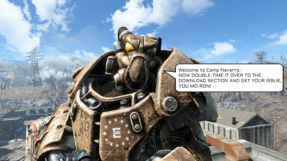 X-01 Enclave Power Armor Paints - Standalone with added Glow Maps モデル ...