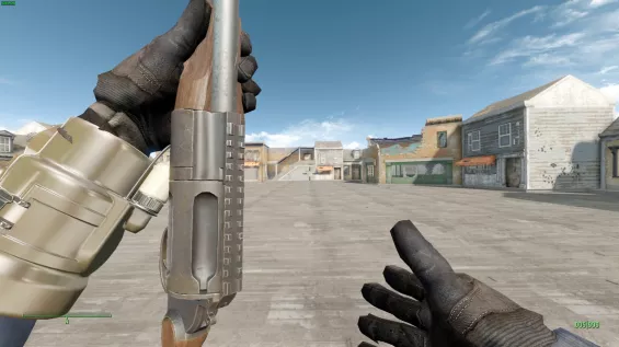 MTs-255 Revolver Shotgun Reanimation 日本語化対応 モーション - Fallout4 Mod データベース ...