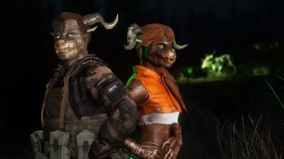 Anthro Deathclaw Race 髪・顔・体 - Fallout4 Mod データベース MOD紹介・まとめサイト