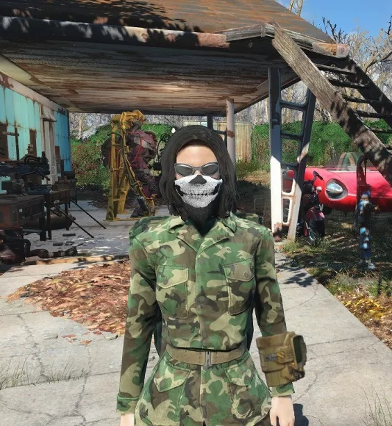 Call of Duty Ghosts mask 服 - Fallout4 Mod データベース MOD紹介・まとめサイト