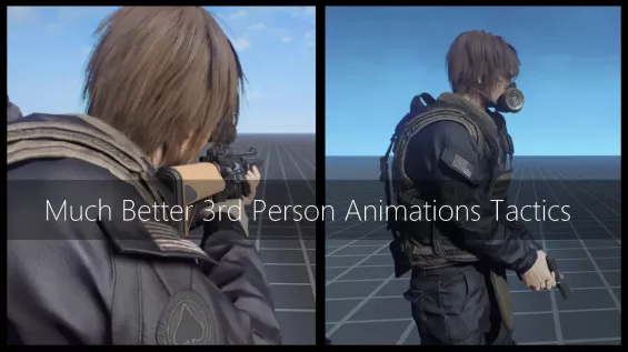 Much Better 3rd Person Animations - MLVic's Edition モーション - Fallout4 ...