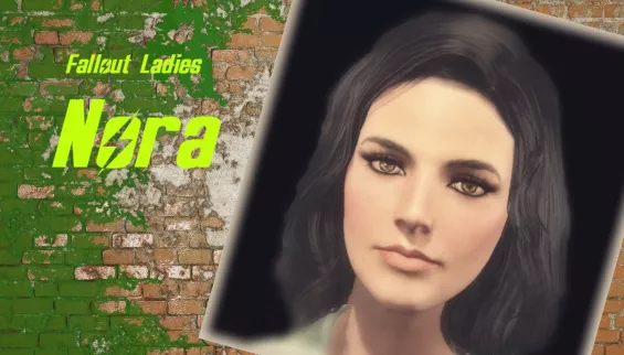 Fallout Ladies - Nora (Low and HiPoly) Character Preset by LamaKreis ...