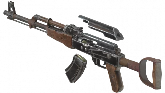 Zenit AK12-AK74M-AKM REDUX NukaWorld HandMadeRifle Replacer 武器 ...