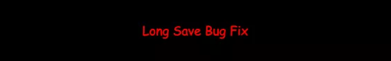 Long Save Bug Fix バグフィックス - Fallout4 Mod データベース MOD紹介・まとめサイト