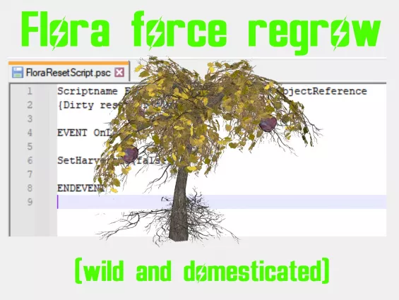Flora force regrow ゲームシステム変更 - Fallout4 Mod データベース MOD紹介・まとめサイト