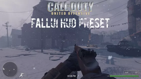 Call of Duty United Offensive HUD - FallUI HUD Preset インターフェース ...