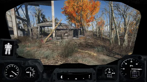 Power Armor Helmet Style Visor 16 by 9 Aspect Ratio Only グラフィックス ...