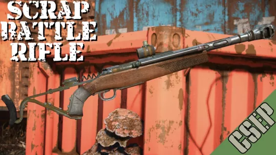 Scrap Battle Rifle - A Wasteland M1 Garand 日本語化対応 武器 - Fallout4 Mod ...