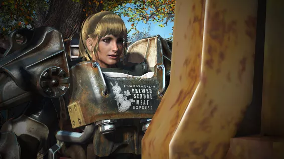 Commonwealth Vault Meat PA Paint 防具・アーマー - Fallout4 Mod データベース MOD紹介・まとめサイト