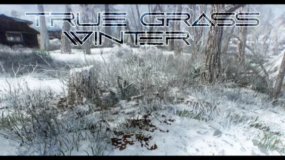 True Grass - Retextured Winter Edition モデル・テクスチャ - Fallout4 Mod データベース ...