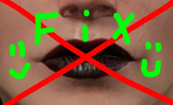 Black Lipstick Bug FIX with other npc replacer and preset fixes 髪・顔・体 - Fallout4 Mod データベース MOD ...