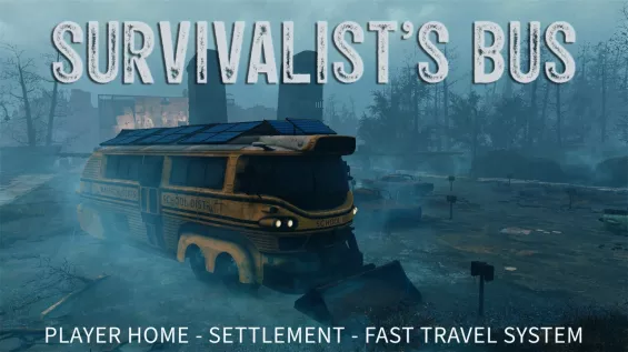 Survivalist's Bus 日本語化対応 家 - Fallout4 Mod データベース MOD紹介・まとめサイト