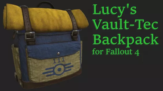 Lucy's Vault-Tec Backpack 日本語化対応 服 - Fallout4 Mod データベース MOD紹介・まとめサイト