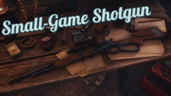 Small Game Shotgun - A .410 Lever-Action Shotgun 日本語化対応 武器 - Fallout4 Mod データベース MOD紹介・まとめサイト