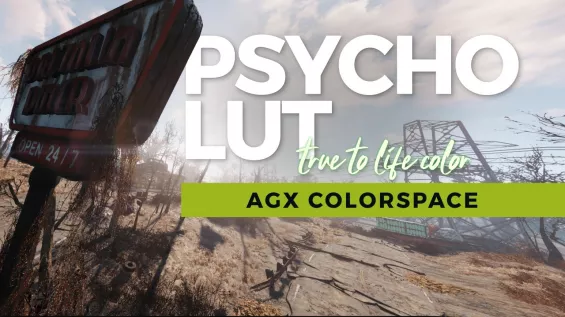 Psycho LUT グラフィックス - Fallout4 Mod データベース MOD紹介・まとめサイト