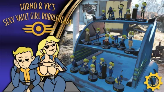 Forno and VK's Sexy Vault Girl Bobble Heads - Official Release オーバーホール - Fallout4 Mod データベース MOD ...