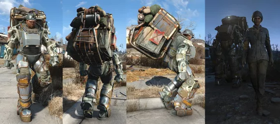 Caravan Carriers - Brahmin replacement NPC - Fallout4 Mod データベース MOD紹介 ...