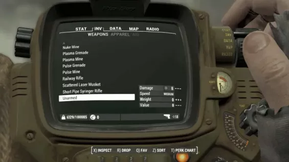 Unarmed Hotkey - Favorite Fists In Fallout 4 ゲームシステム変更 - Fallout4 Mod ...