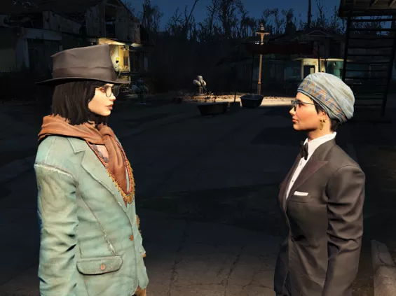 Mama Murphy's Headwrap and Earrings 服 - Fallout4 Mod データベース MOD紹介・まとめサイト