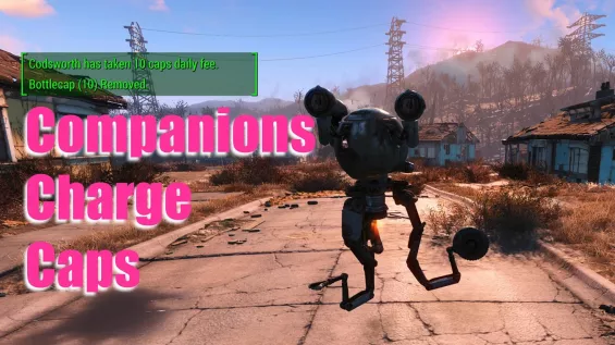 Companions charge caps 日本語化対応 仲間・コンパニオン - Fallout4 Mod データベース MOD紹介・まとめサイト