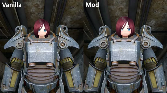 Power Armor Skeleton for Nanako パワーアーマー - Fallout4 Mod データベース MOD紹介・まとめサイト