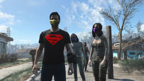 Ninja Hood and Mask 服 - Fallout4 Mod データベース MOD紹介・まとめサイト