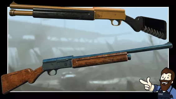 Vintage Riot Shotgun - Browning Auto 5 and Gamma Shotgun 日本語化対応 武器 ...