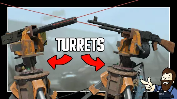 Dak's Turret Pack (CW Weapon Turrets) 日本語化対応 居住地 - Fallout4 Mod データベース ...