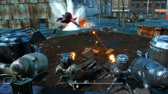 Selectable Mark I-VII Machinegun Turret 日本語化対応 居住地 - Fallout4 Mod ...