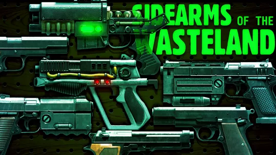 Sidearms of the Wasteland (Classic 10mm - Wattz 1000 - Glock 86 - 45 ...