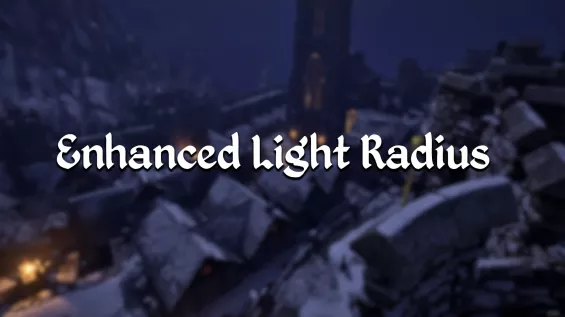 Enhanced Light Radius (View Distance) ヴィジュアル - Oblivion Remastered Mod ...