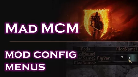 Mad Mod Config Menu - MCM-style Menus for Oblivion Remastered ユーティリティ - Oblivion Remastered Mod ...