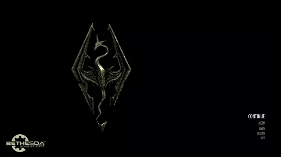 Main Menu Retro Version インターフェース - Skyrim Mod データベース MOD紹介・まとめサイト