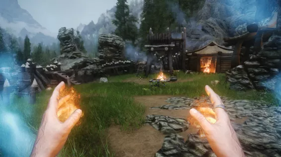 Fire and Forget Wards LE 魔法 - 呪文・エンチャント - Skyrim Mod データベース MOD紹介・まとめサイト