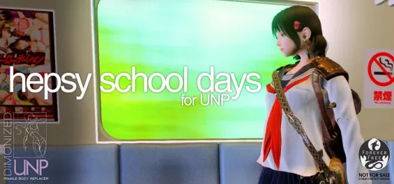 Hepsy School Days 2.0 for UNP 鎧・アーマー - Skyrim Mod データベース MOD紹介・まとめサイト