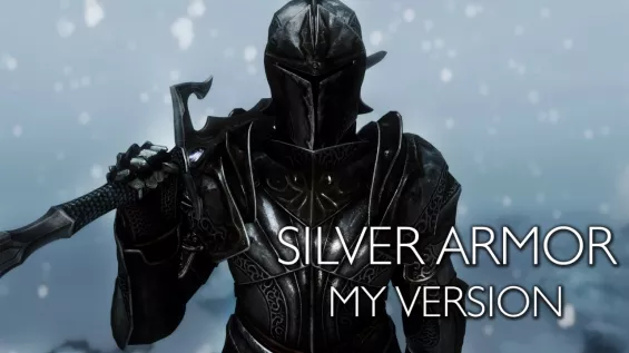 Silver Armor - My version LE by Xtudo 鎧・アーマー - Skyrim Mod データベース MOD紹介・まとめサイト