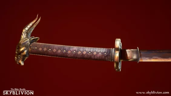 Skyblivion's Akaviri Warblade 日本語化対応 武器 - Skyrim Mod データベース MOD紹介・まとめサイト