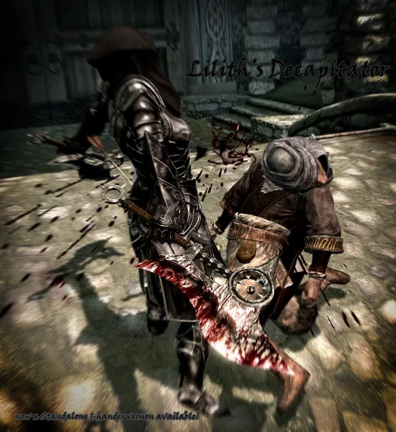 Liliths Decapitator - Custom Battleaxe and Waraxe 武器 - Skyrim Mod ...
