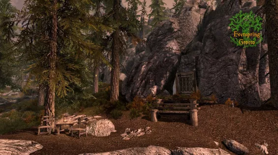 Everspring Grotto 日本語化対応 家 - Skyrim Mod データベース MOD紹介・まとめサイト