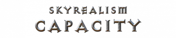 SkyRealism - Capacity イマージョン - Skyrim Mod データベース MOD紹介・まとめサイト