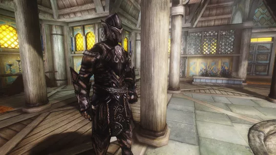 Dark Nemesis - ENHANCED EDITION - Ebony Set 武器・防具セット - Skyrim Mod ...