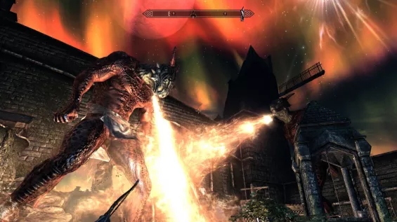 Godzilla of Skyrim 日本語化対応 NPC - Skyrim Mod データベース MOD紹介・まとめサイト