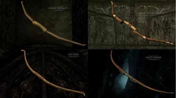 Unique Bows Collection 日本語化対応 武器 - Skyrim Mod データベース MOD紹介・まとめサイト
